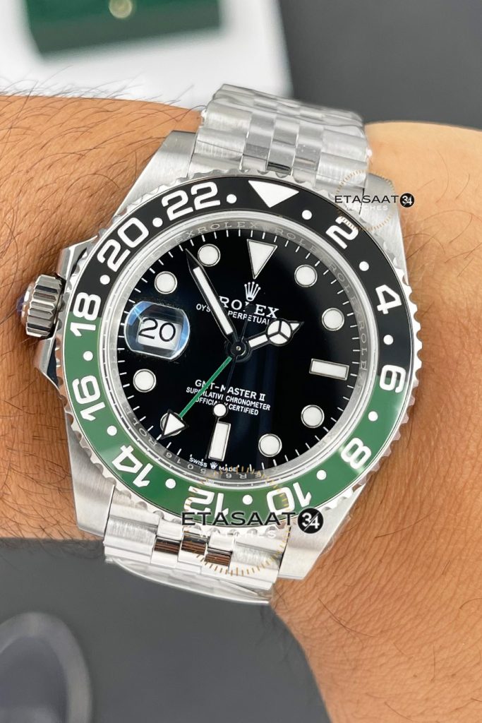 Rolex GMT Master II Sprite 3186 Mekanizma Super Clone - ETASAAT34