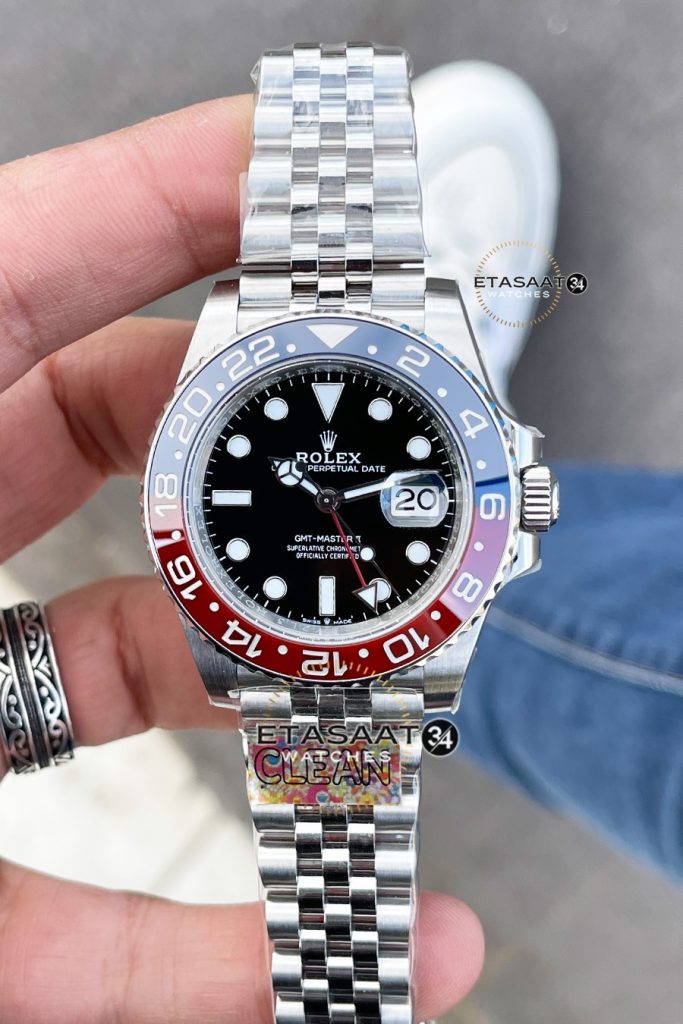 Rolex Gmt-Master II Pepsi Clean Factory Jubile 3285 - ETASAAT34