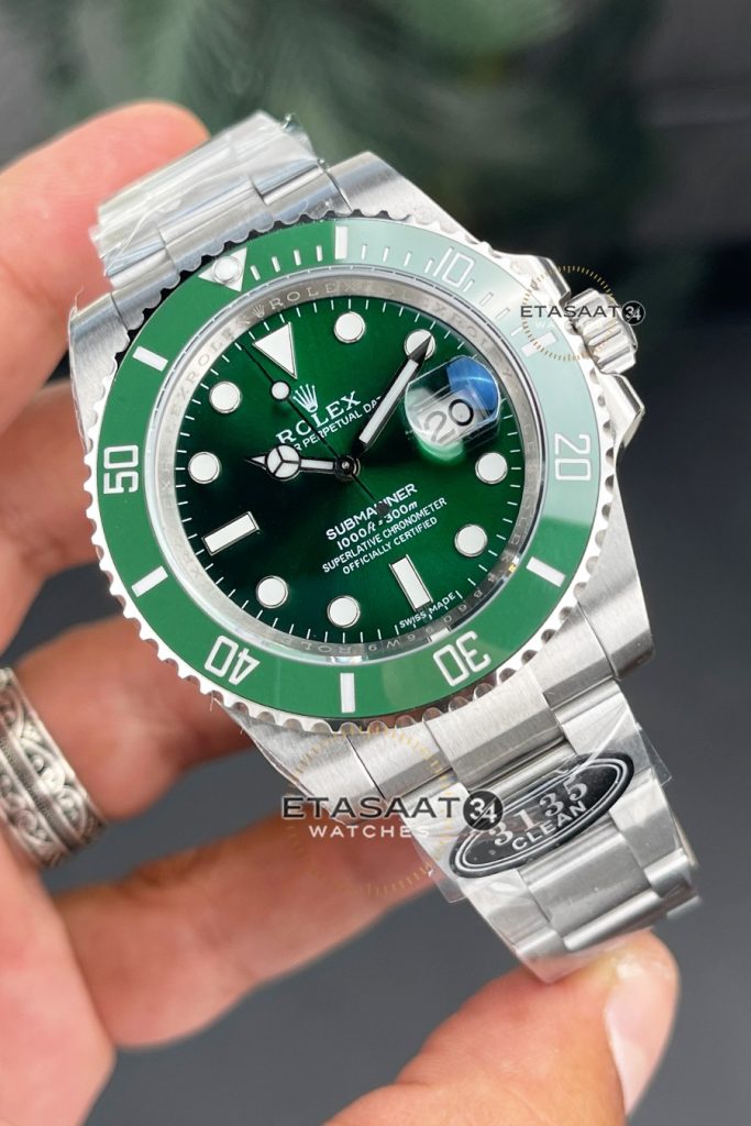 Rolex Submariner Clean Factory Hulk 3135 Super Clone - ETASAAT34